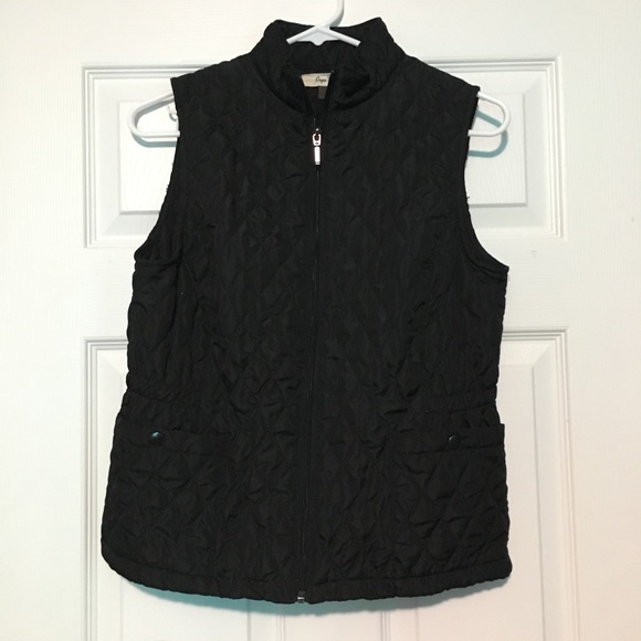 Onque Casuals | Jackets & Coats | Black Vest | Poshmark